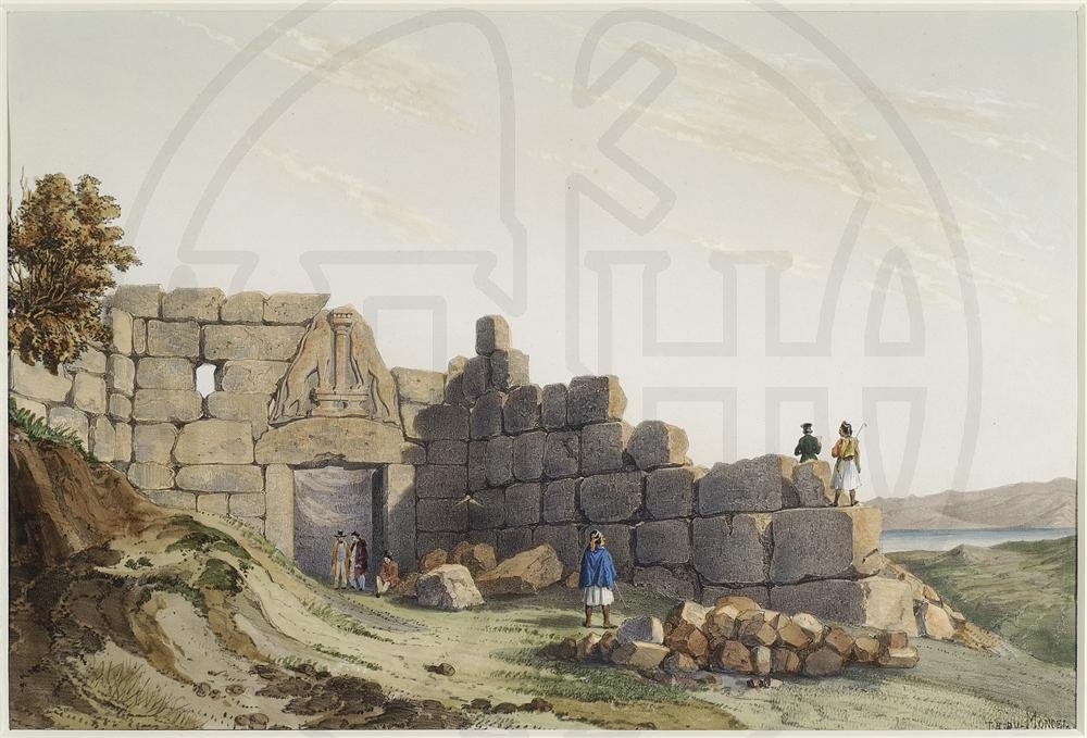 Η Πύλη των Λεόντων στις Μυκήνες (λάθος. Σύμφωνα με δελτίο&Μητρώο ...